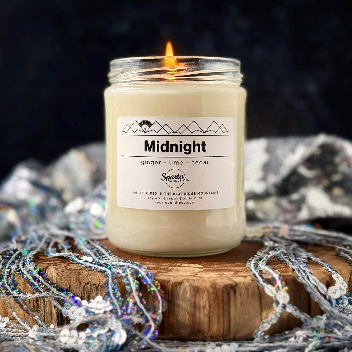 MIDNIGHT CANDLE – Sparta Candle Co.