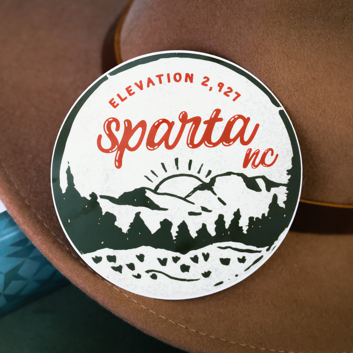 SPARTA ELEVATION STICKER – Sparta Candle Co.